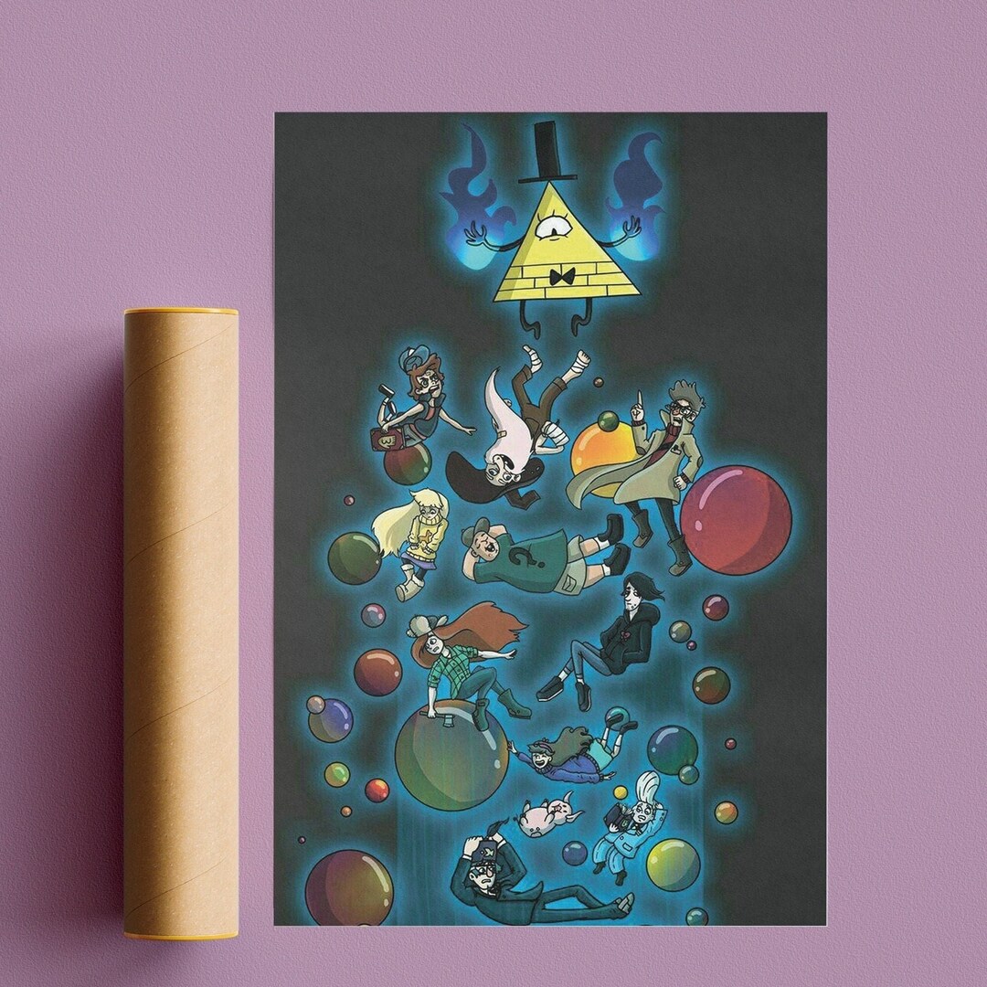 Gravity Falls Poster Gravity Falls TV Show Poster Mystery - Etsy México