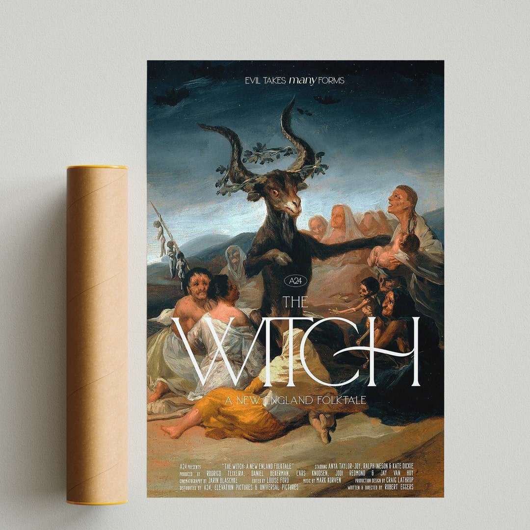 The Vvitch Poster Minimalist the Witch Poster Horror Gore - Etsy