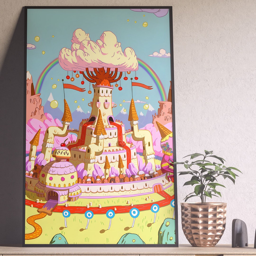 Adventure Time Poster Adventure Time TV Show Poster Finn Jack - Etsy