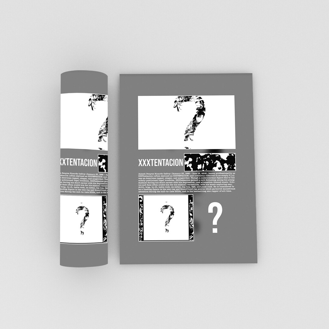 Xxxtentacion Poster Poster Xxxtentacion Album Cover Prints Etsy