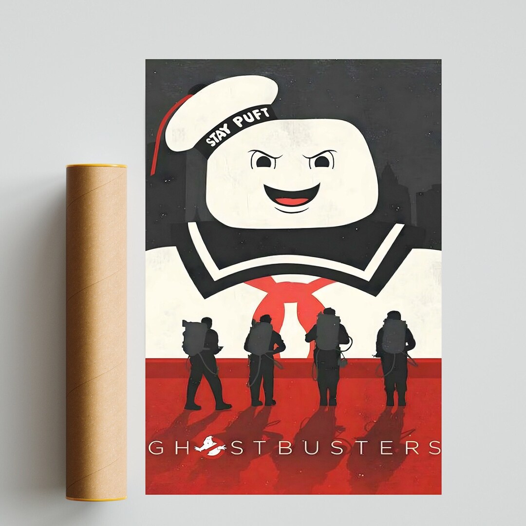 Ghostbusters Poster Minimalist Poster Ghostbusters Poster - Etsy