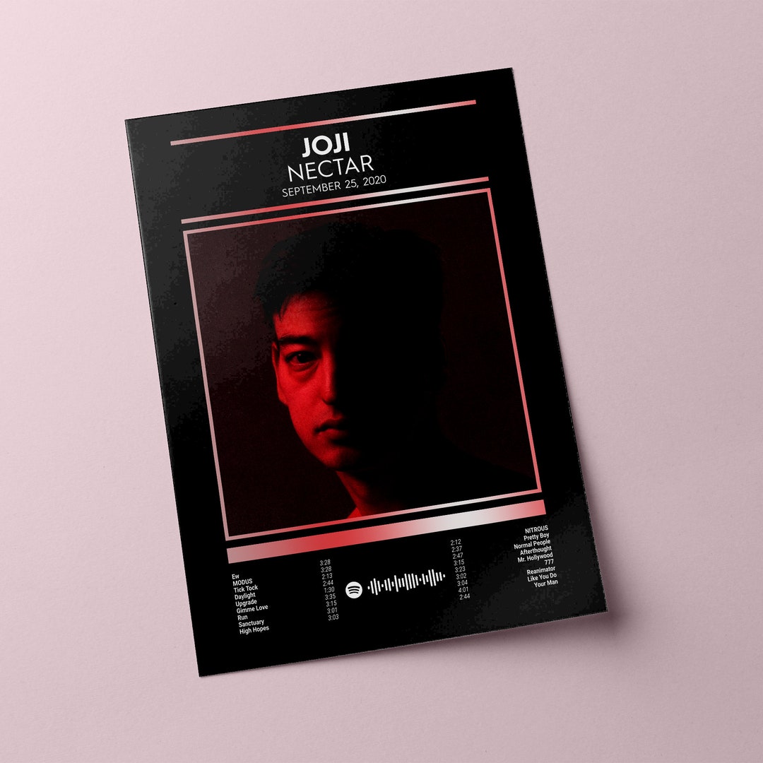Joji Poster Nectar Poster Joji Album Cover Prints Custom Wall - Etsy ...