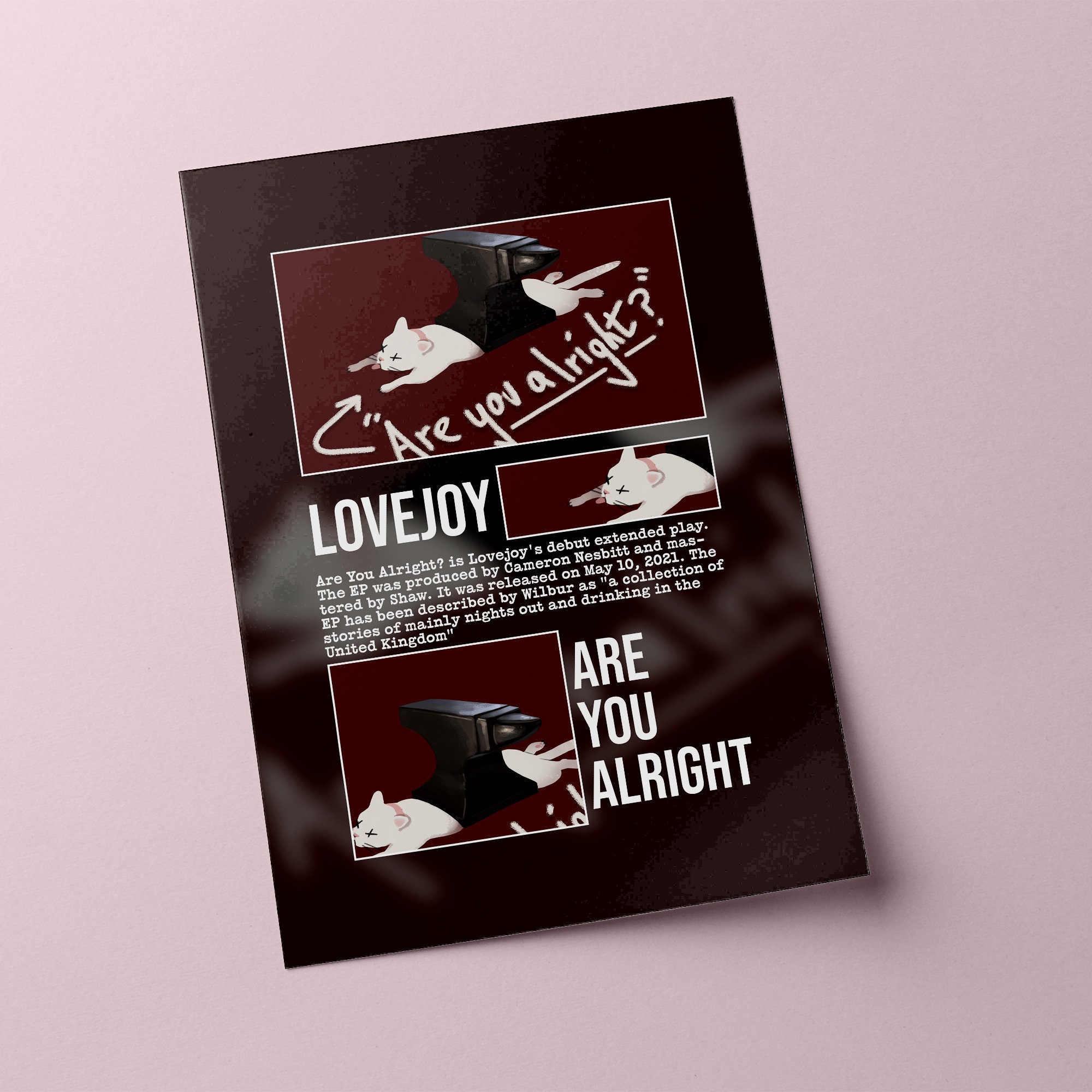 Lovejoy Poster Are You Alright? Poster Lovejoy Album Cover Prints ...