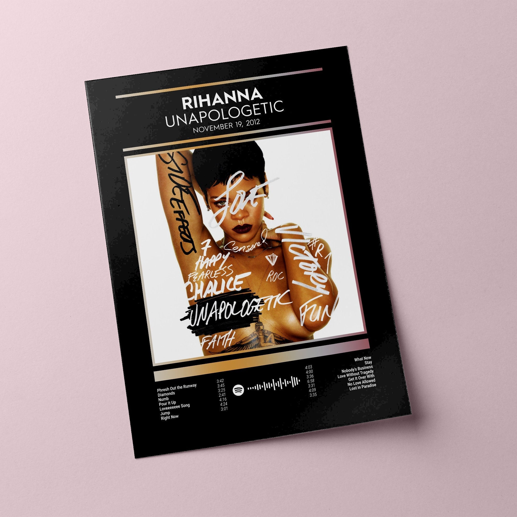 Rihanna Unapologetic Digital Booklet