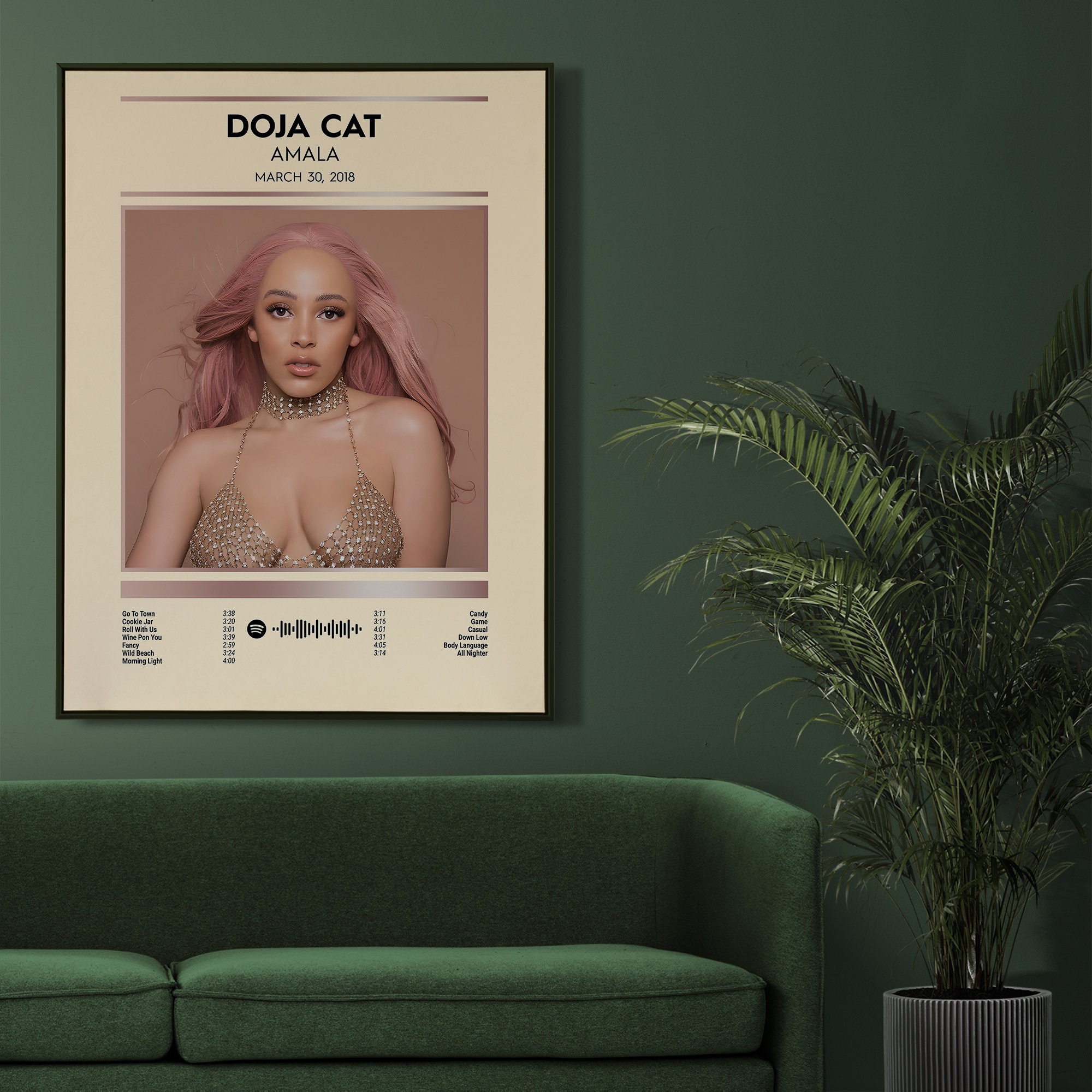 Doja Cat Poster Amala Poster Doja Cat Album Cover Poster vendido por Splash Feeble | SKU 4301514 ...