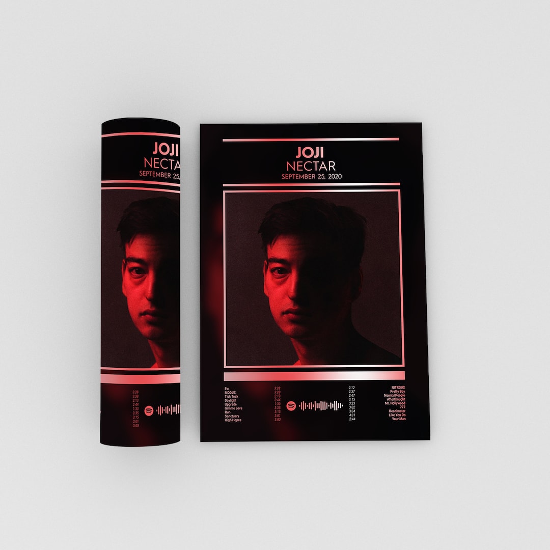 Joji Poster Nectar Poster Joji Album Cover Prints Custom Wall - Etsy