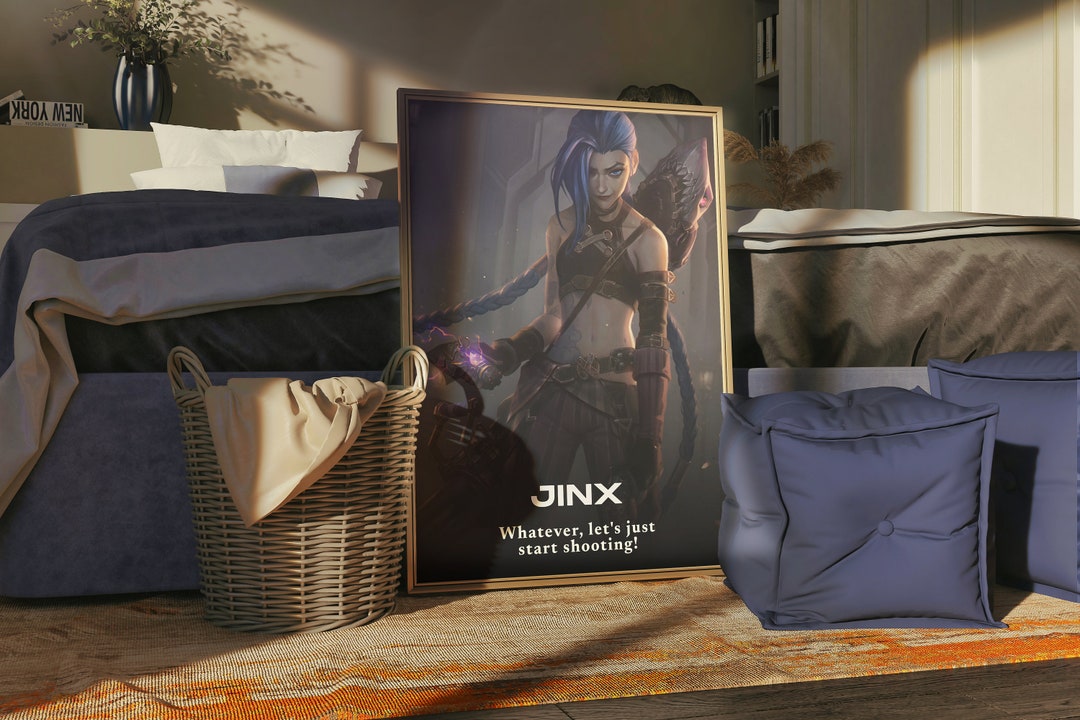 Arcane Wall Art Jinx Poster Gift Vi Room Decor Arcane Collection Poster ...