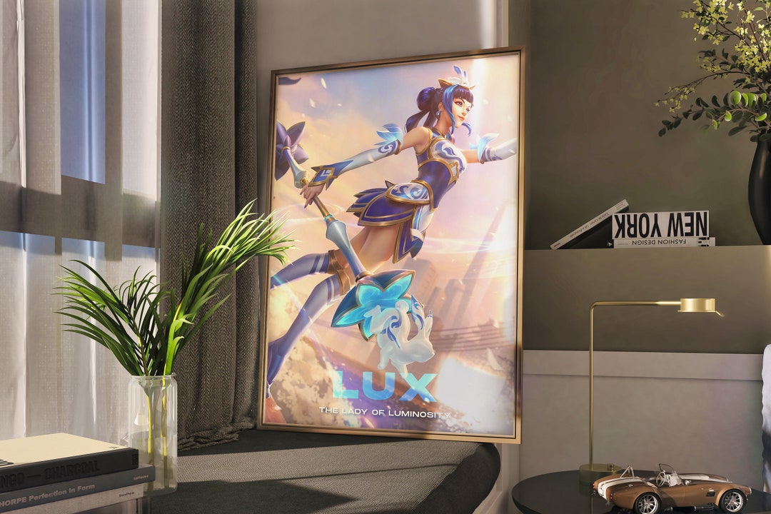 Lux Poster Collection 1 All Skins League of Legends Gaming Wall Art ...