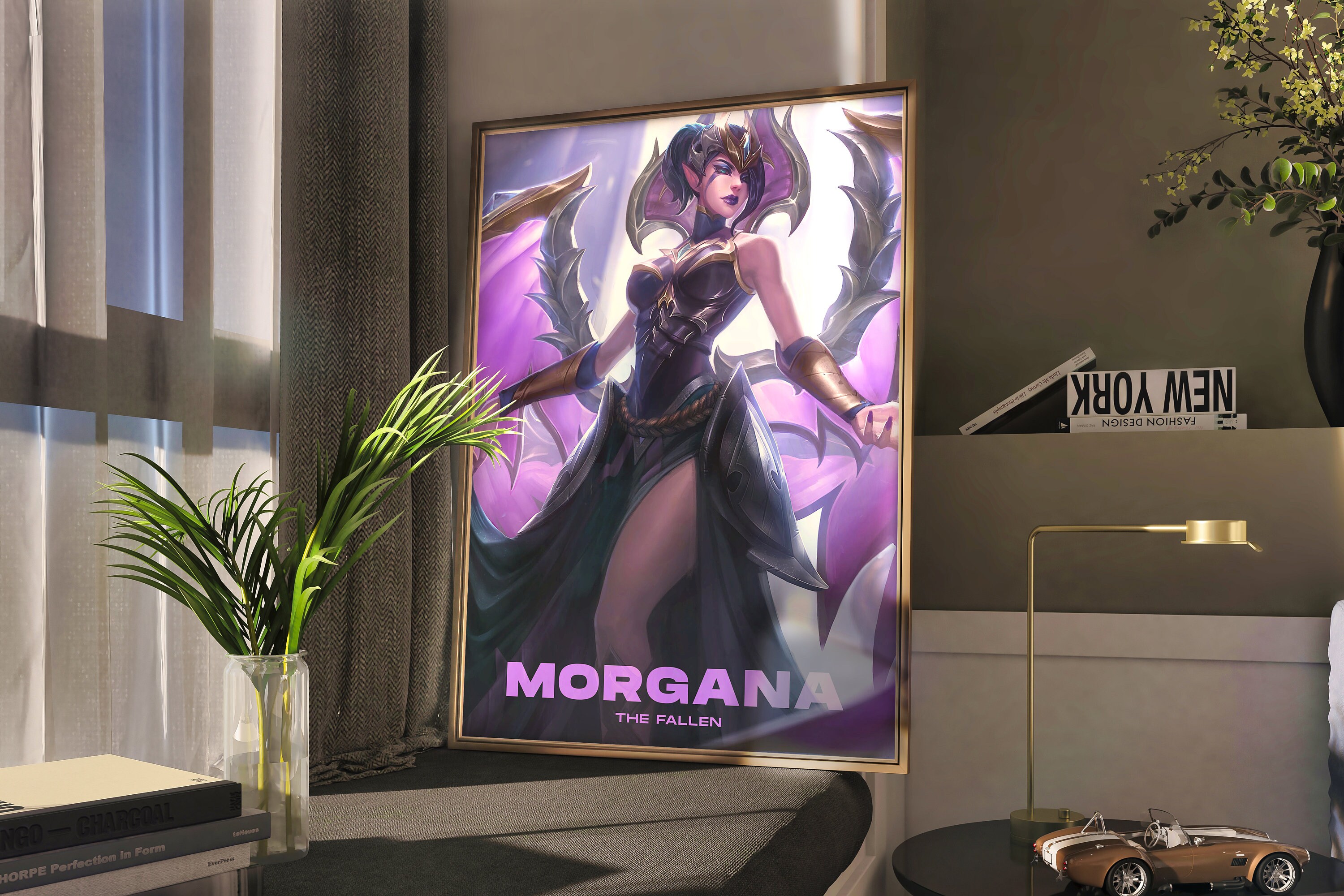 League of Legends Morgana Poster Collection All Skins - Etsy