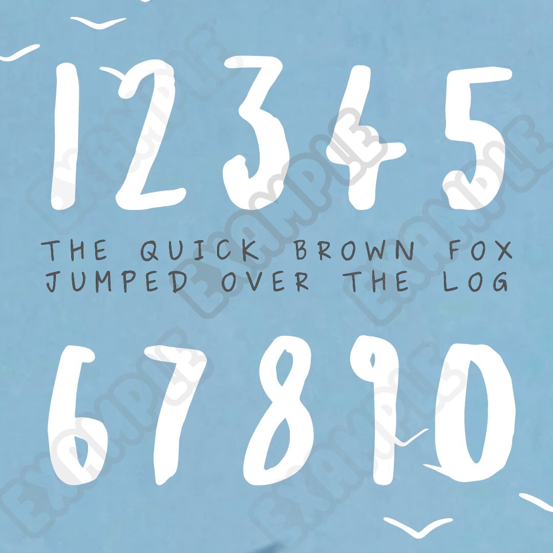 1989 Font (similar) Digital Download - Fully Editable Canva Template ...