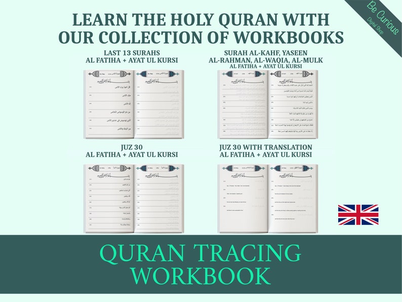 Quran Tracing Printable | Juz Amma English Translation | Islamic ...