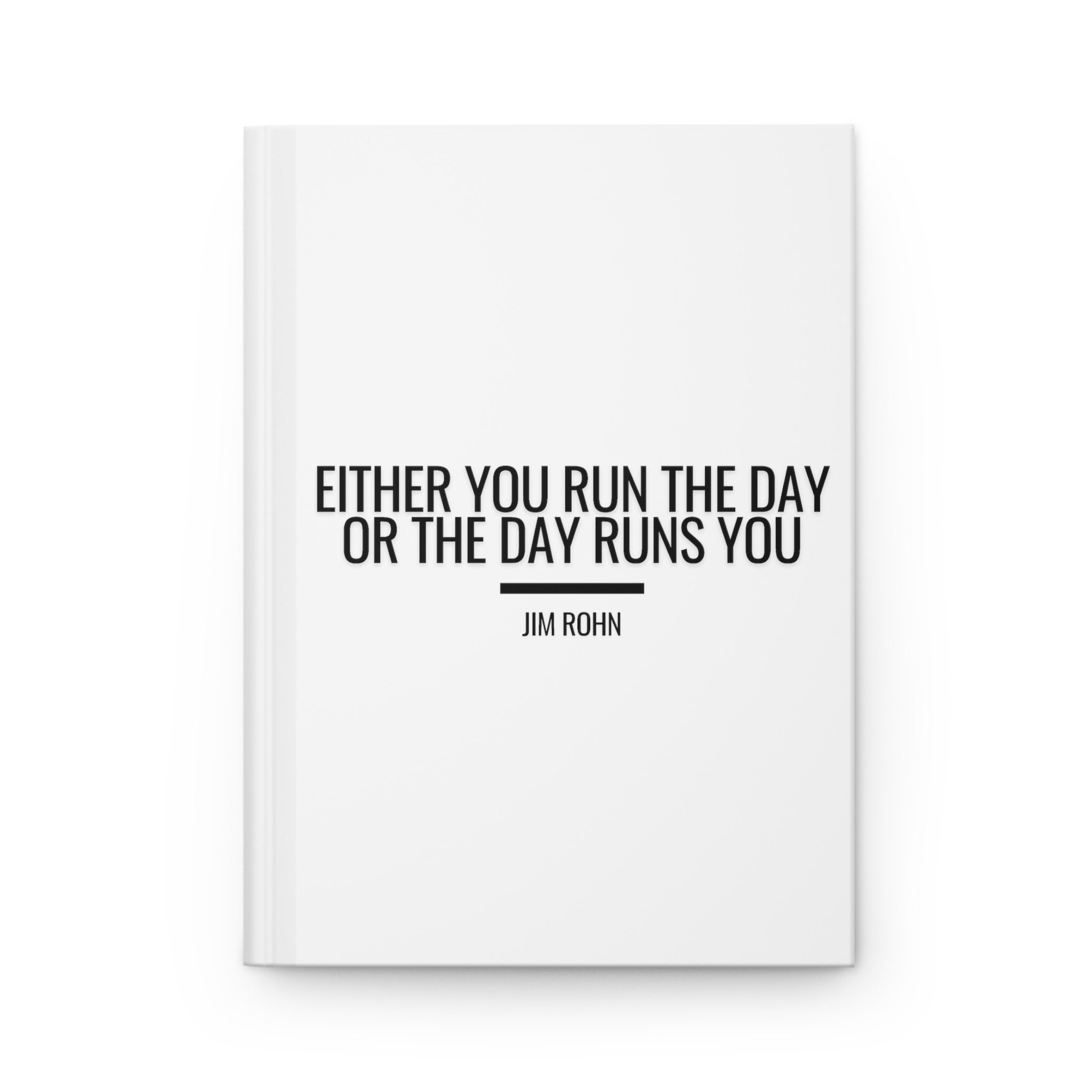 Jim Rohn Quote Hardcover Journal Matte - Etsy