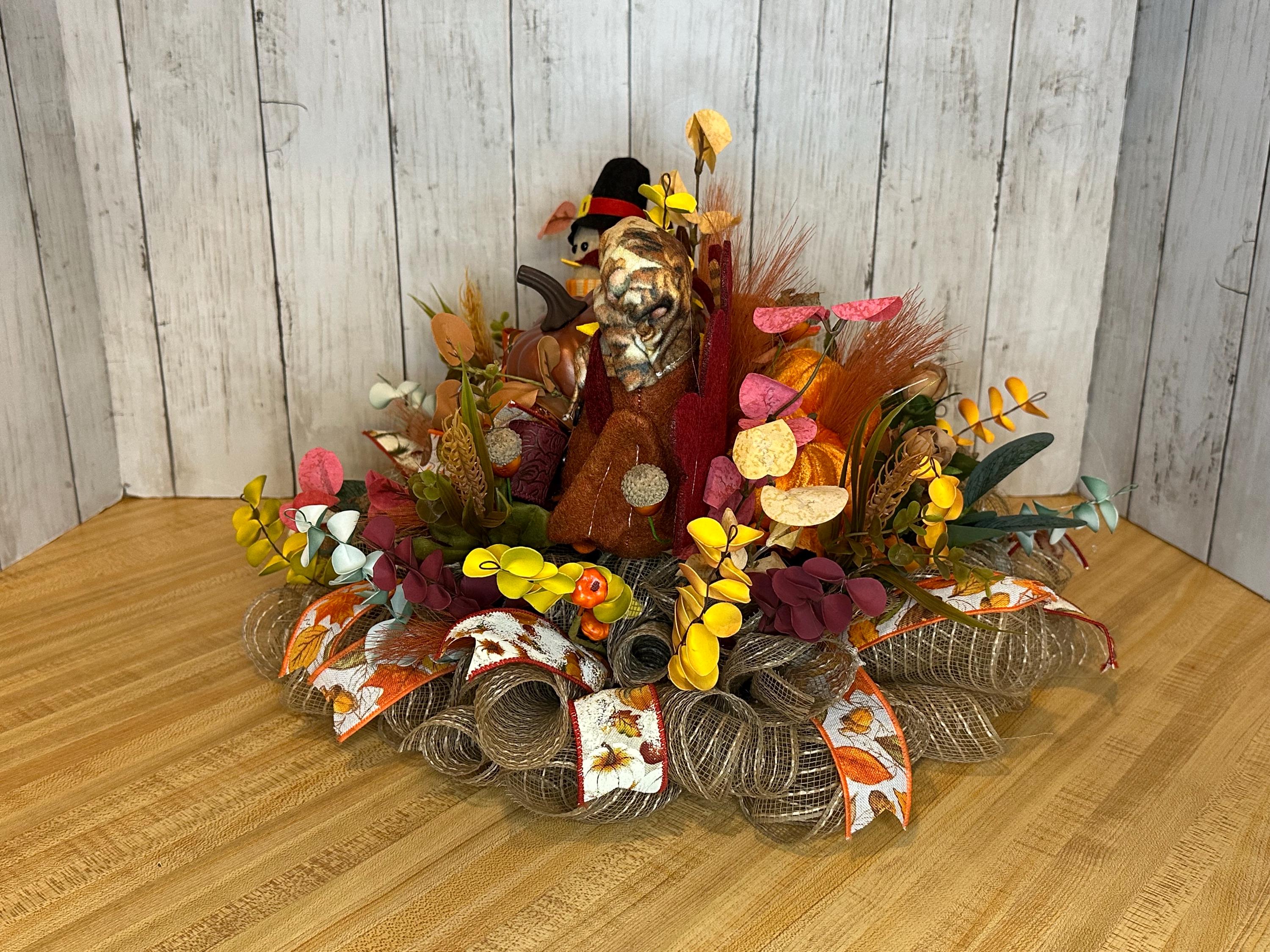 Fall Turkey Centerpiece - Etsy