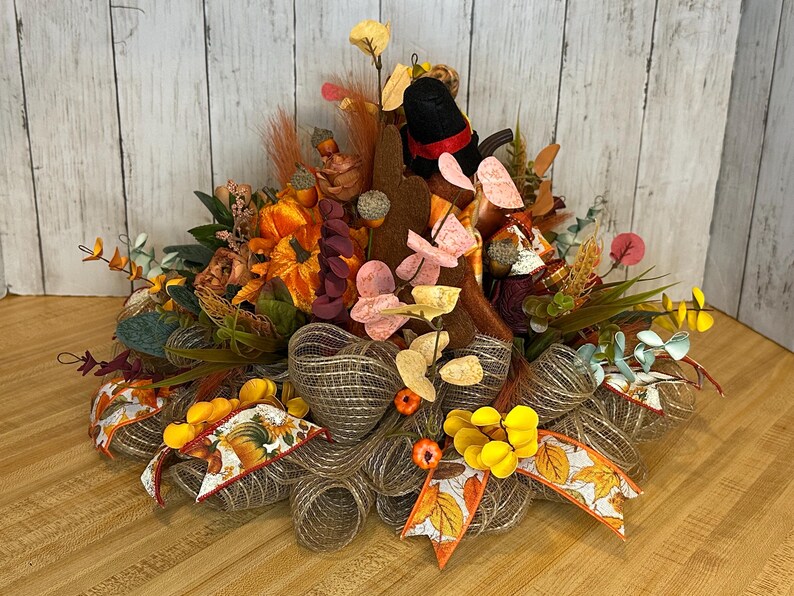 Fall Turkey Centerpiece - Etsy
