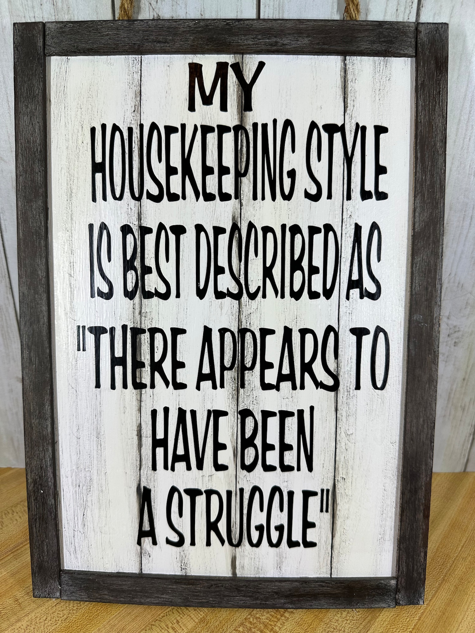Funny Housekeeping Sign - Etsy