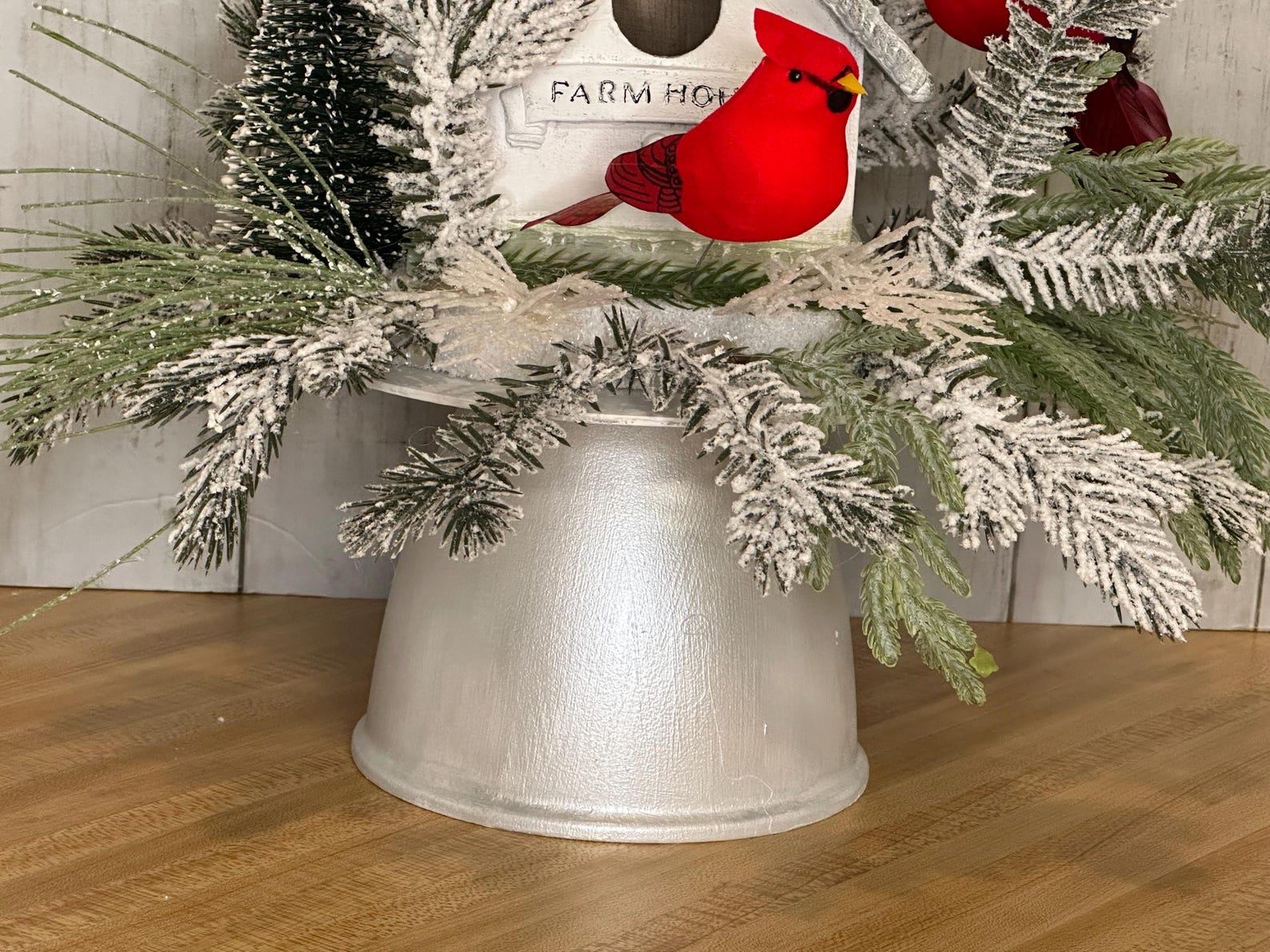 Winter Cardinal Centerpiece - Etsy