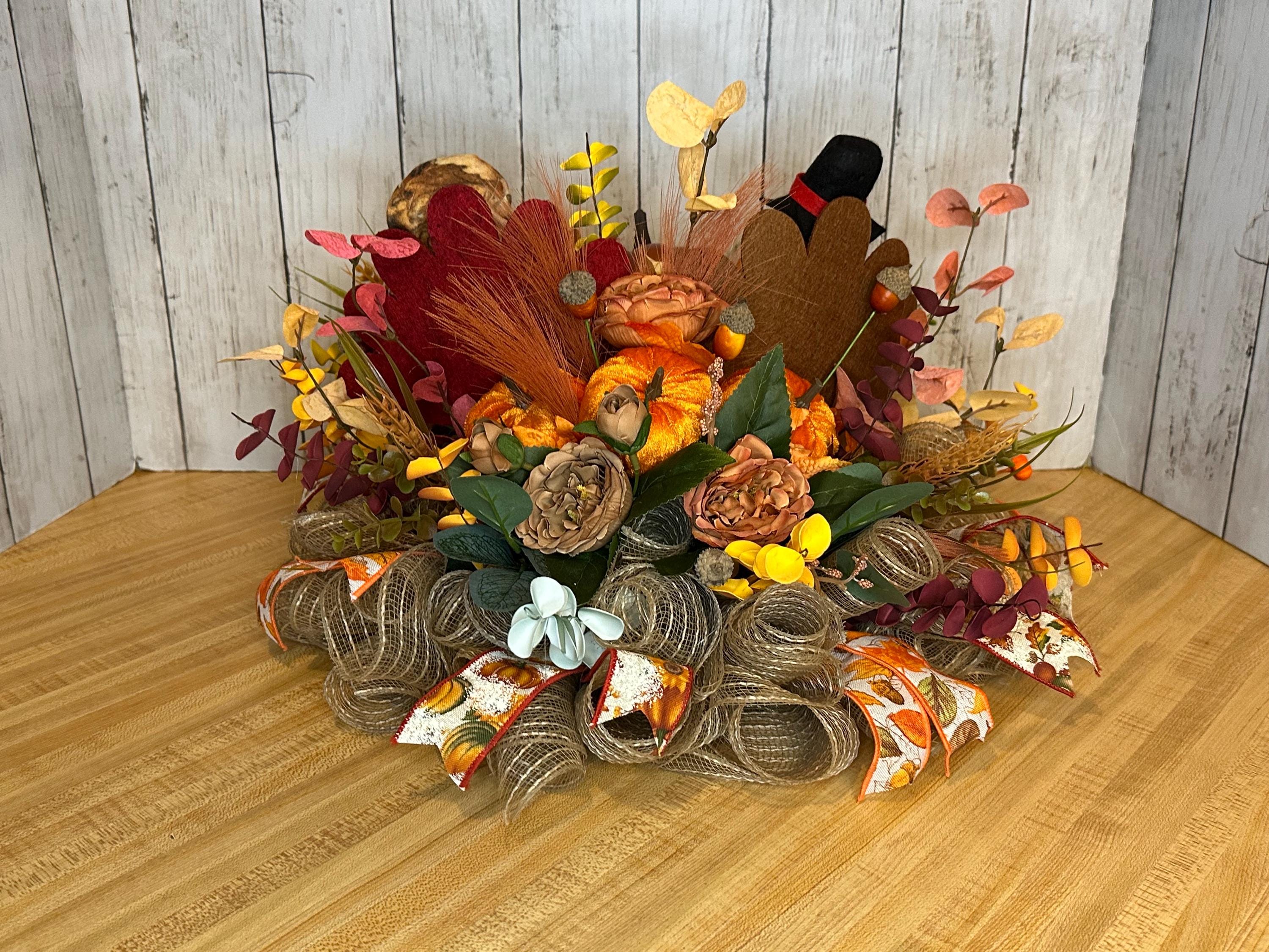 Fall Turkey Centerpiece - Etsy