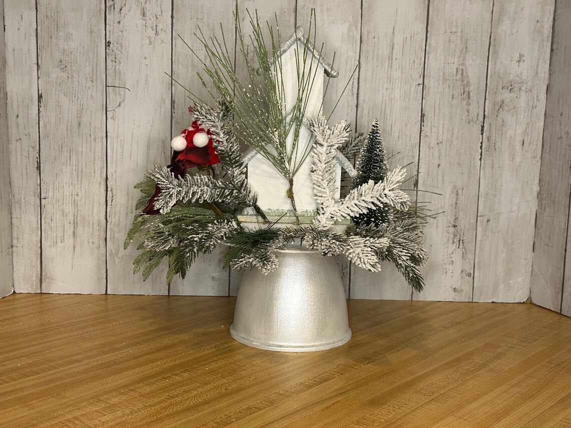 Winter Cardinal Centerpiece - Etsy