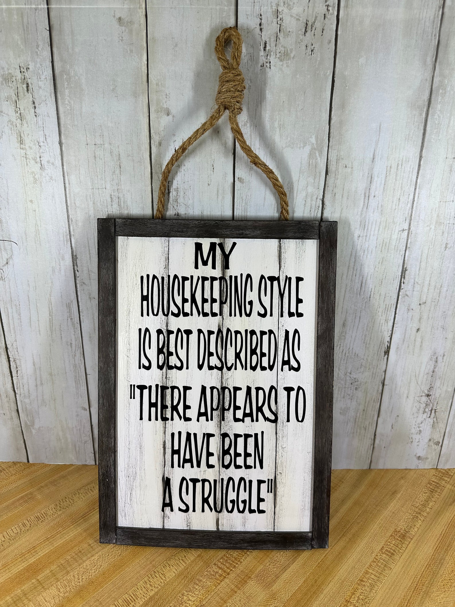 Funny Housekeeping Sign - Etsy