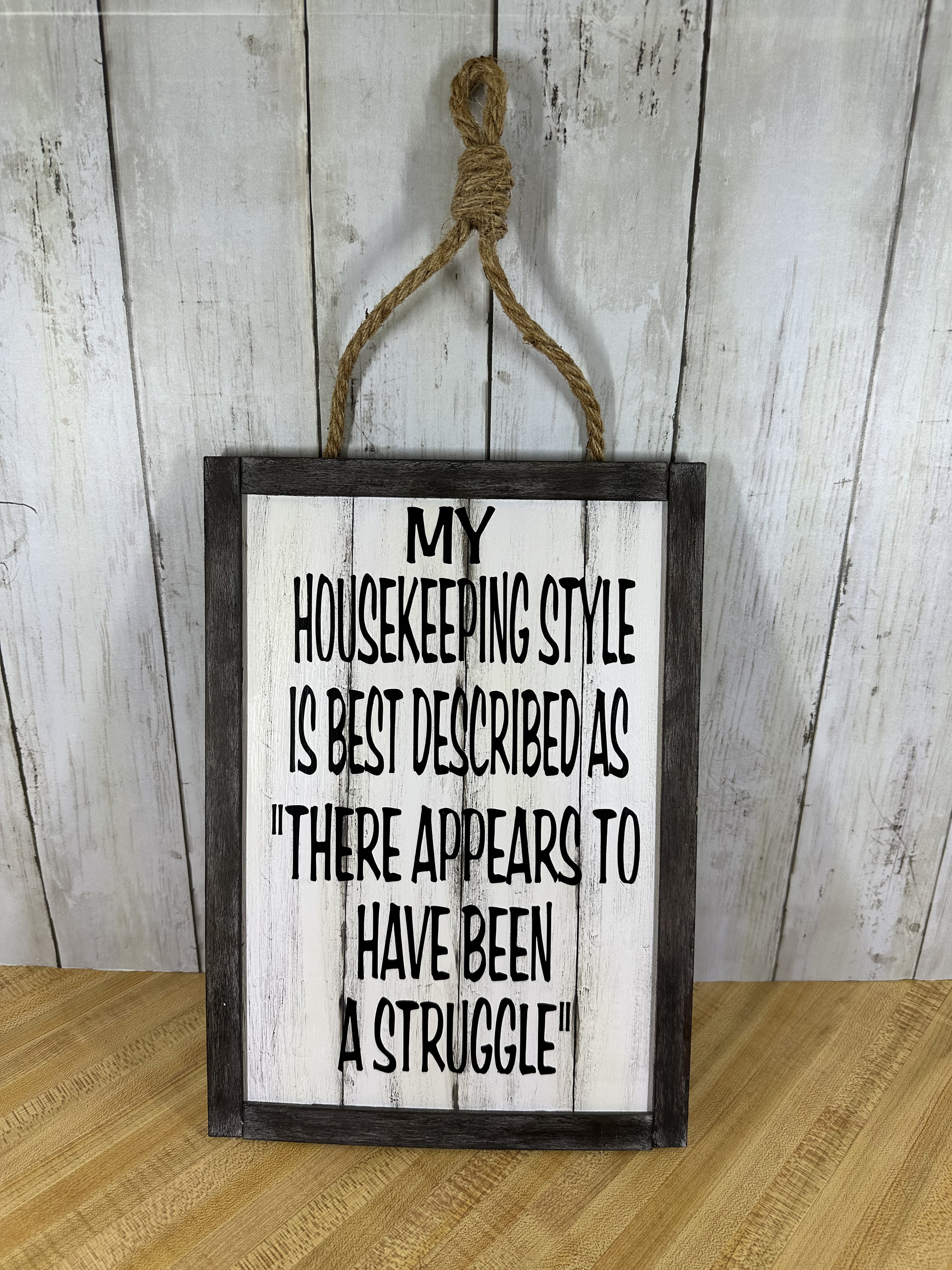 Funny Housekeeping Sign - Etsy