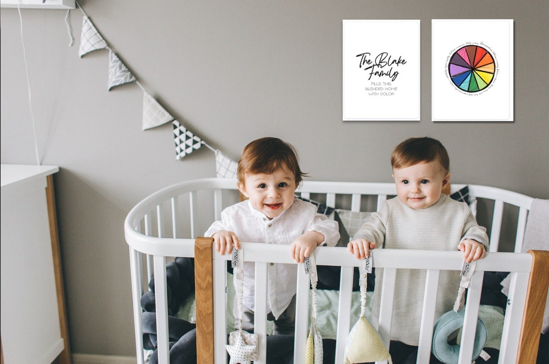 2-print Rainbow Color Wheel | Motivational Home Decor | Best Selling ...