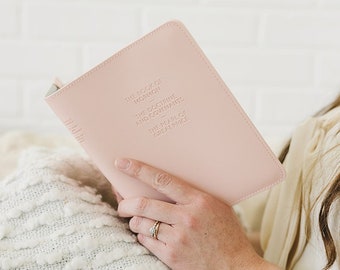 Pink Regular Size LDS Quad Leather Scripture Cover, LDS Scripture Cover ...