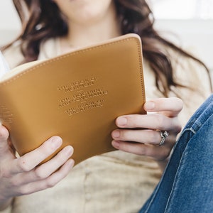 Brown Regular Size LDS Triple Combination Leather Scripture Cover, LDS ...