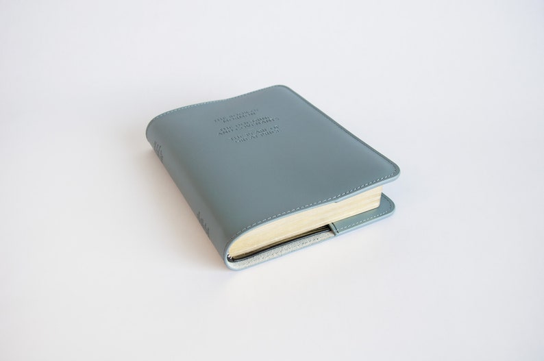 Blue Regular Size LDS Triple Combination Leather Scripture Cover, LDS ...