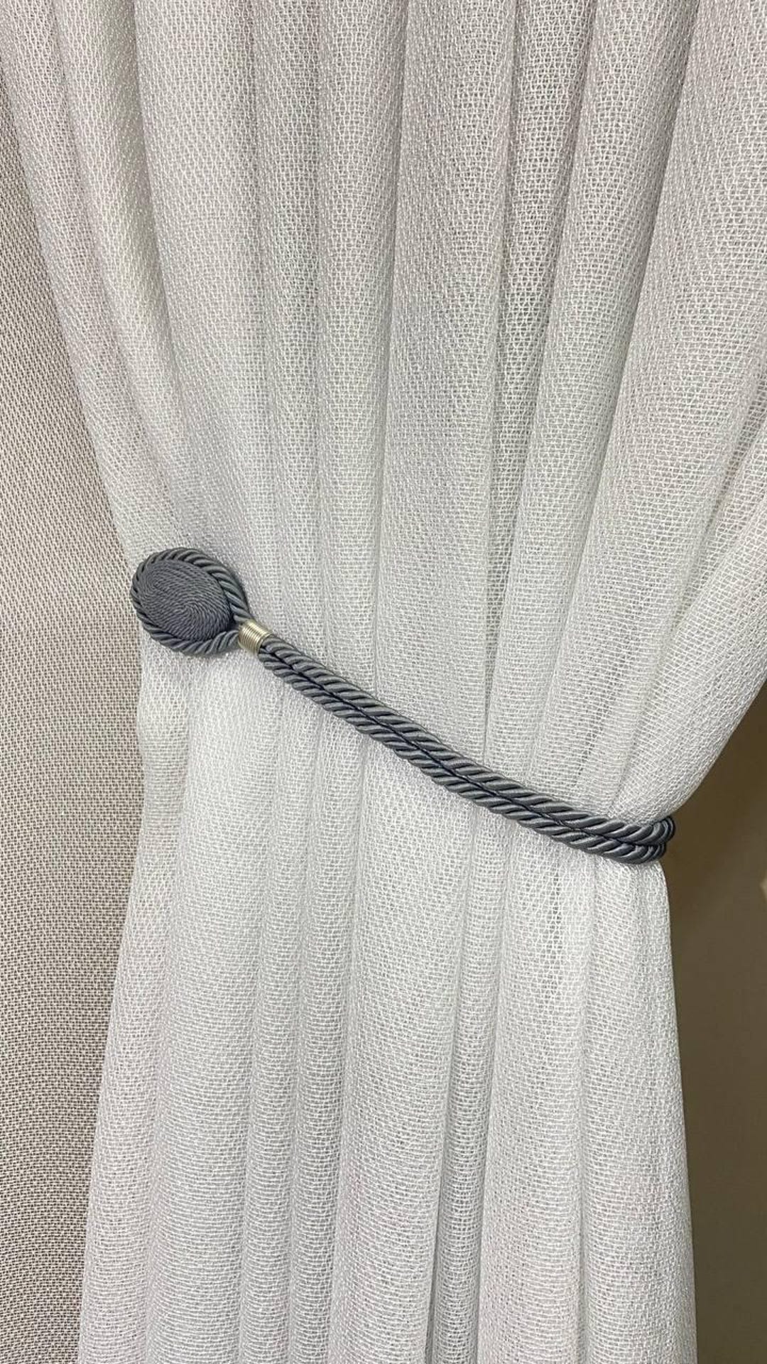 Magnetic Curtain Holder,curtain Holder,curtain Decor,stone Curtain ...