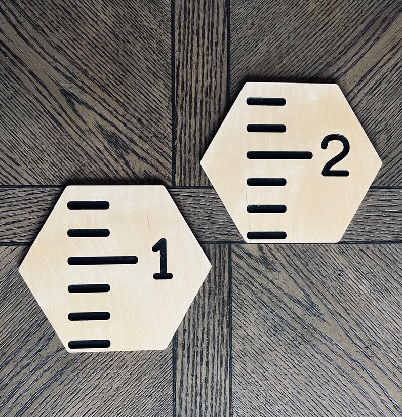 Hex Tiles Growth Chart - Digital Files - Etsy