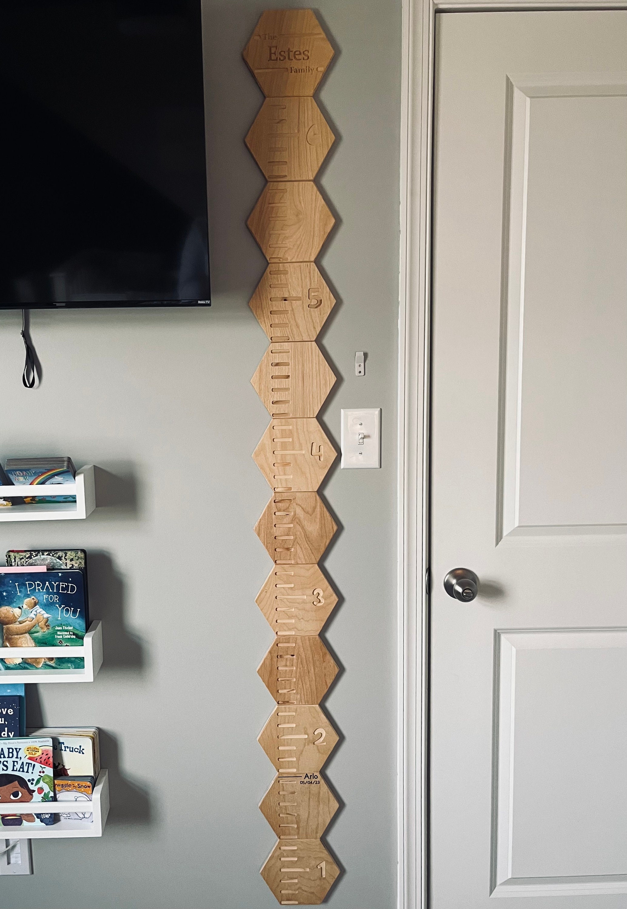 Hex Tiles Growth Chart - Digital Files - Etsy