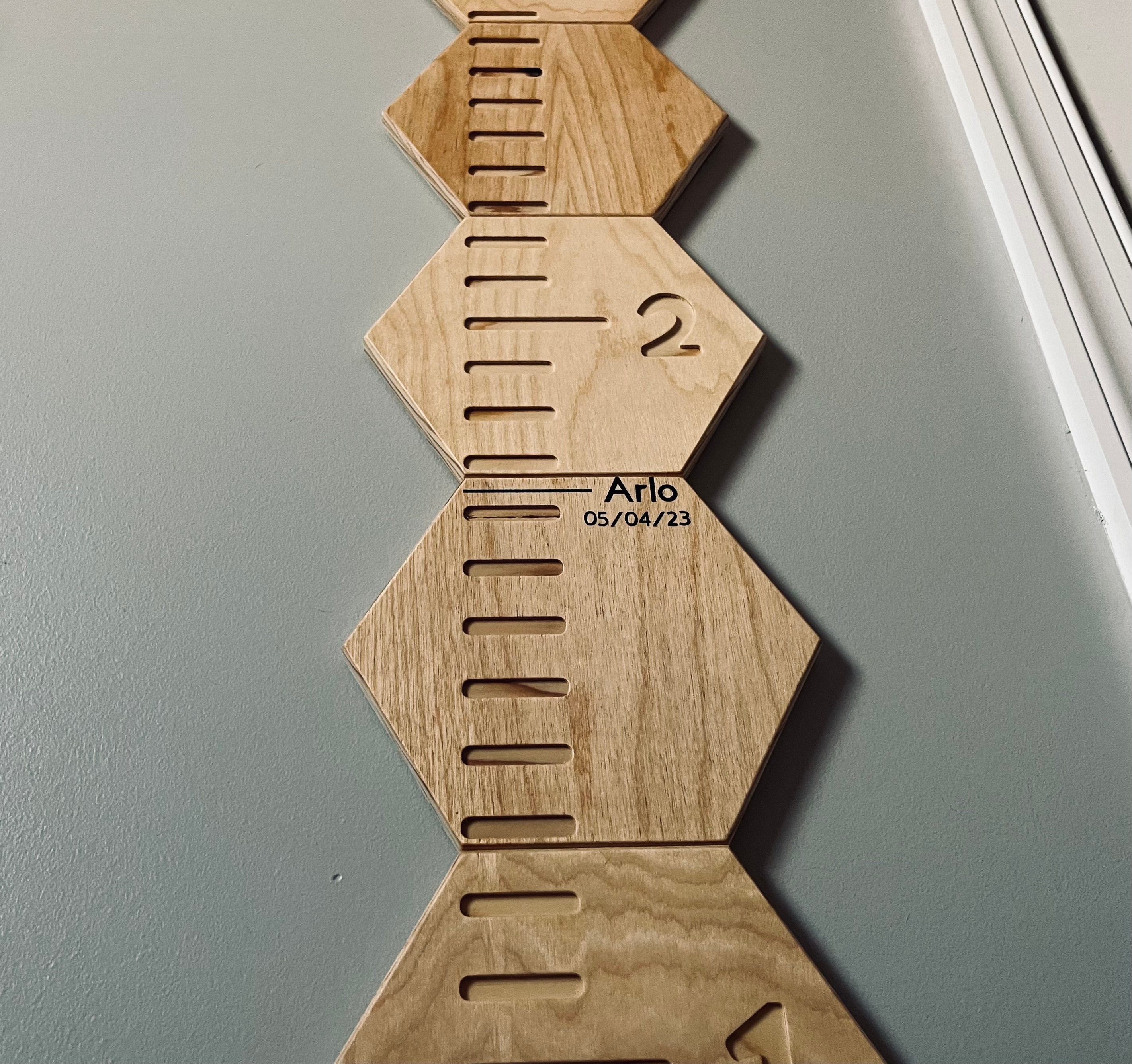 Hex Tiles Growth Chart - Digital Files - Etsy
