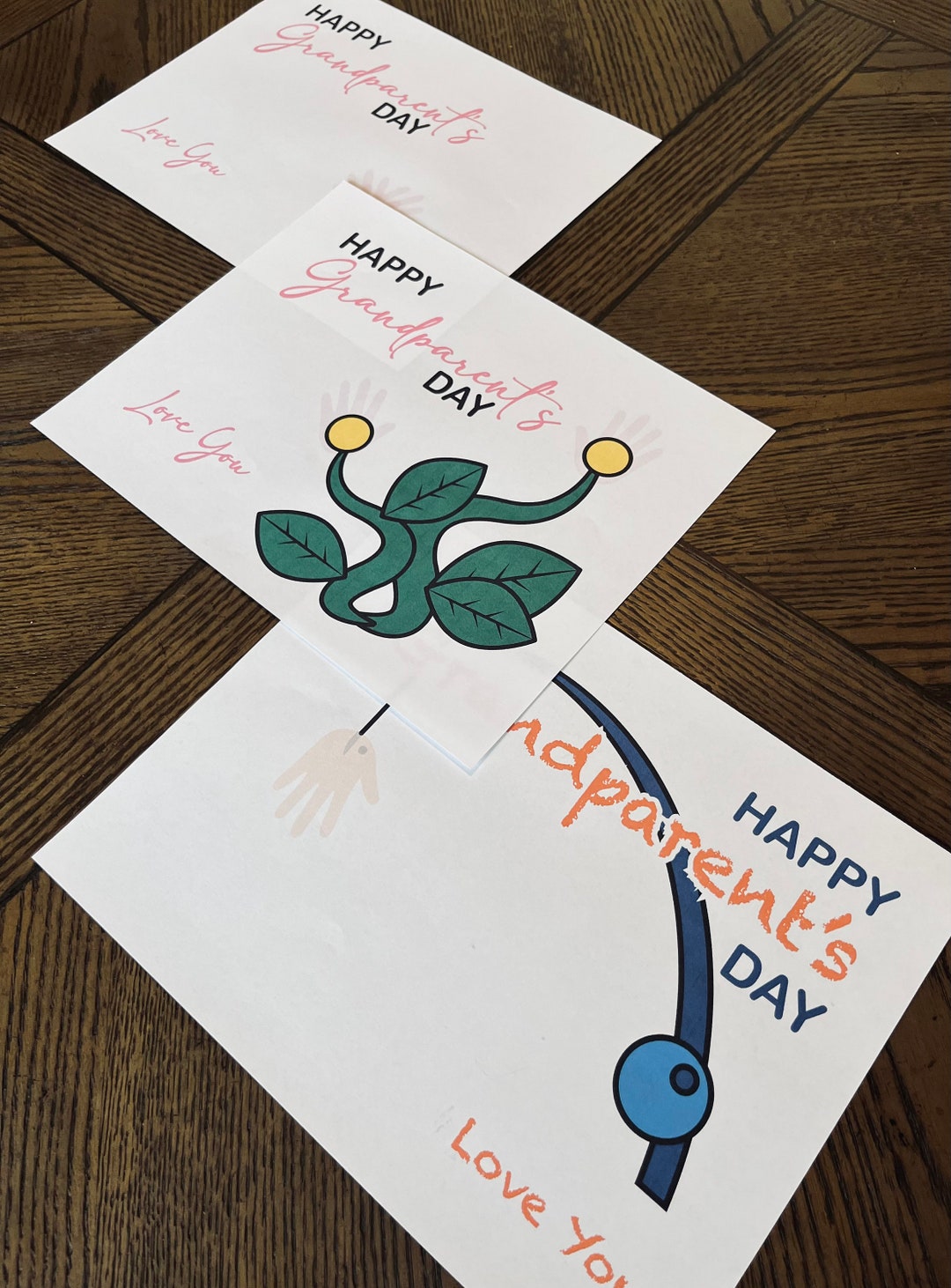 Grandparent's Day Cards - Digital Files - Etsy