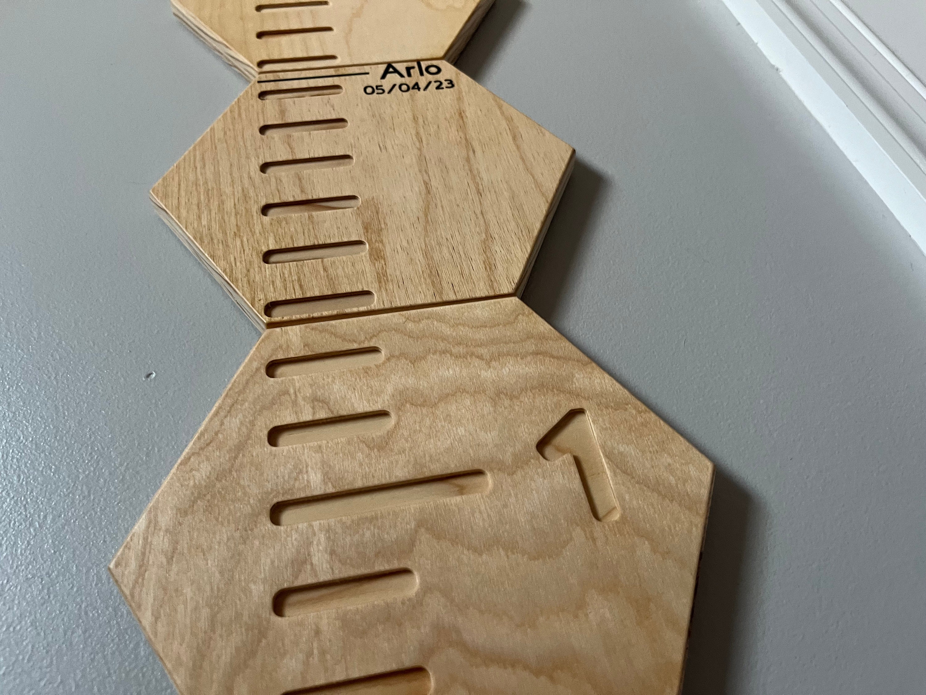 Hex Tiles Growth Chart - Digital Files - Etsy