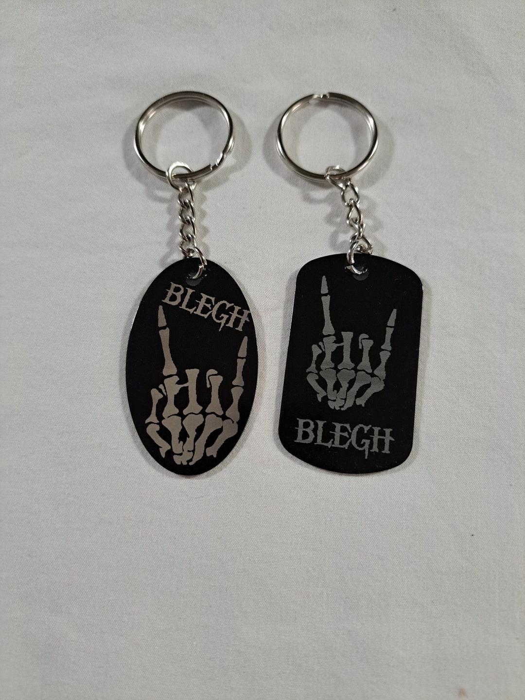 BLEGH Keychain - Etsy