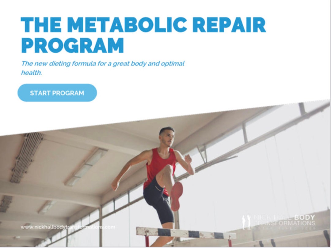 The Metabolic Repair Program With Meal Planner, Recipe Ebook and ...