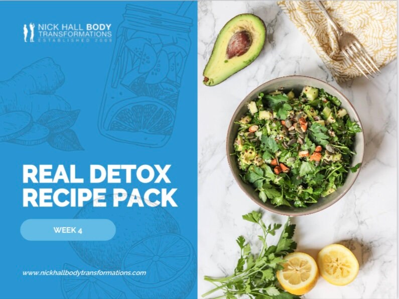 4 Week Whole Food Detox Plan With Recipes, Calories, Macros and ...