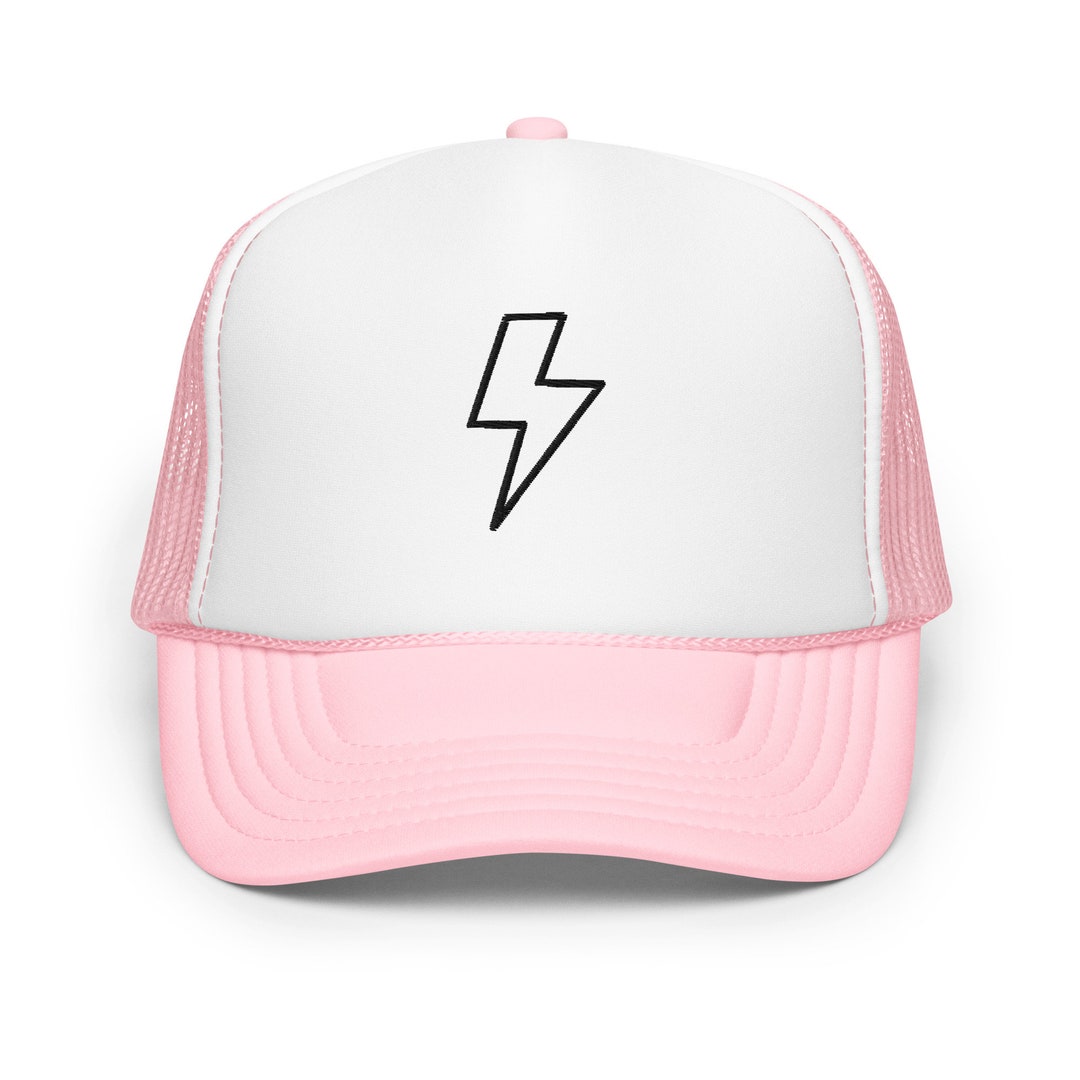 Lightning Bolt Trucker Hat - Etsy