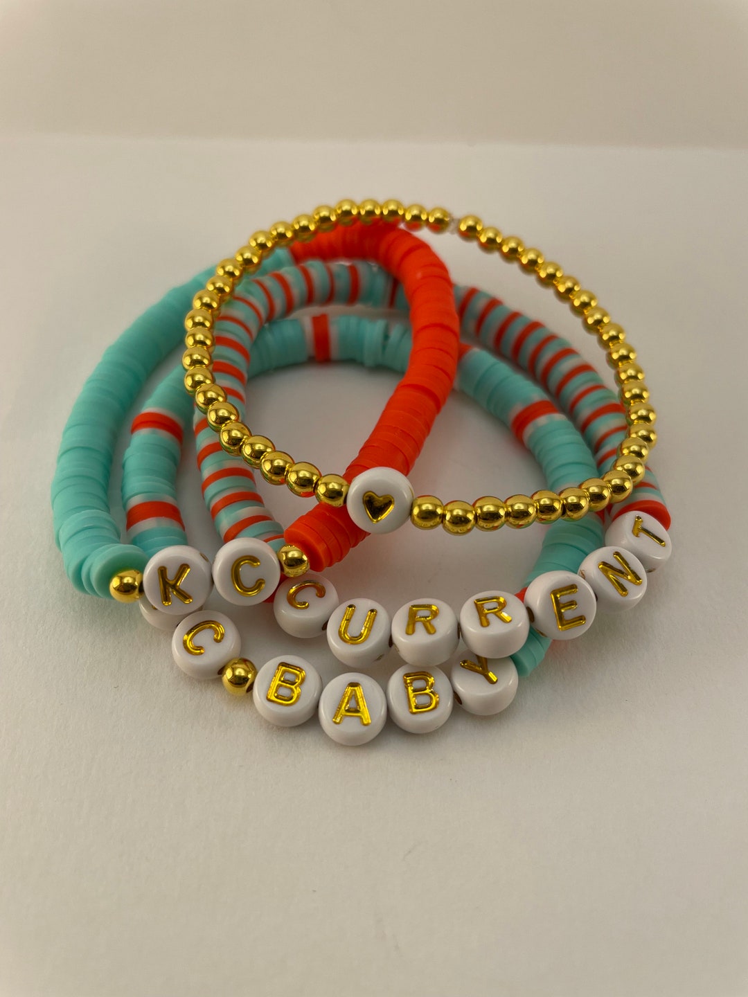 Kansas City Current Bracelet Stack | KC Baby Bracelets | Current ...