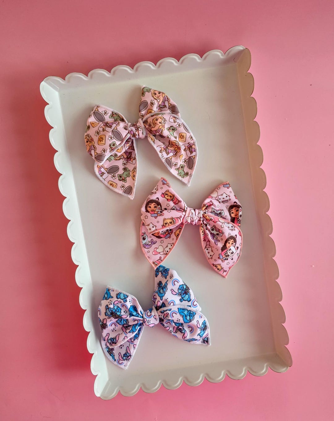 Character Inspired Fable Hair Bow | Gabby Hair Bow | Rapunzel Hair Bow ...