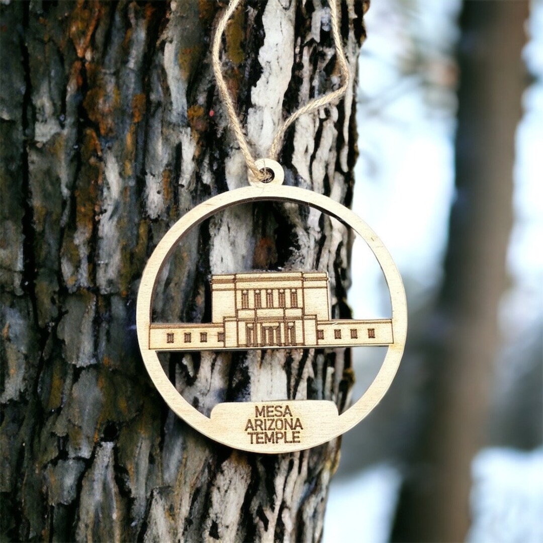Mesa Arizona Temple Ornament - LDS Gift - Mormon Gift - Missionary Gift ...
