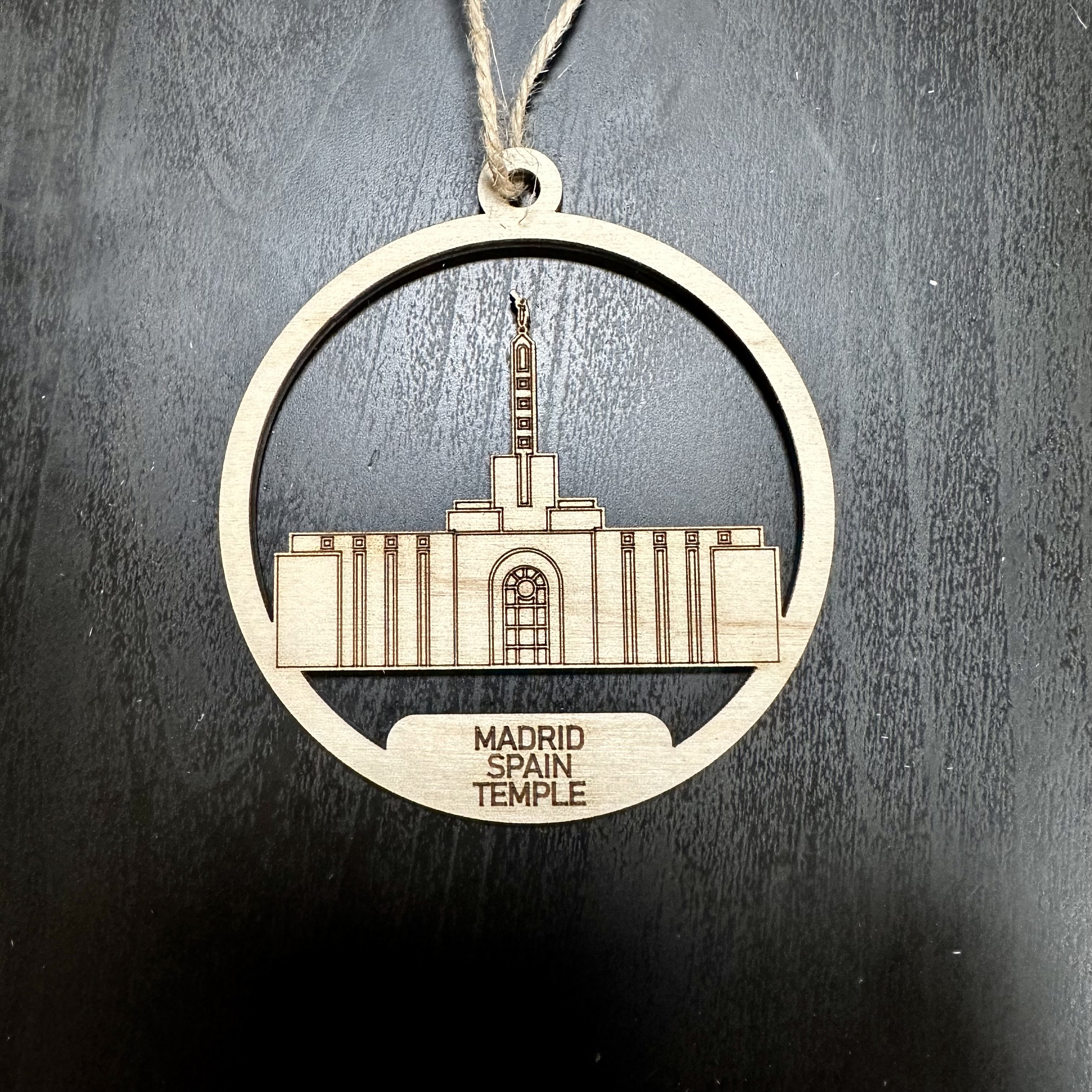 Madrid Spain Temple Ornament - LDS Gift - Mormon Gift - Missionary Gift ...