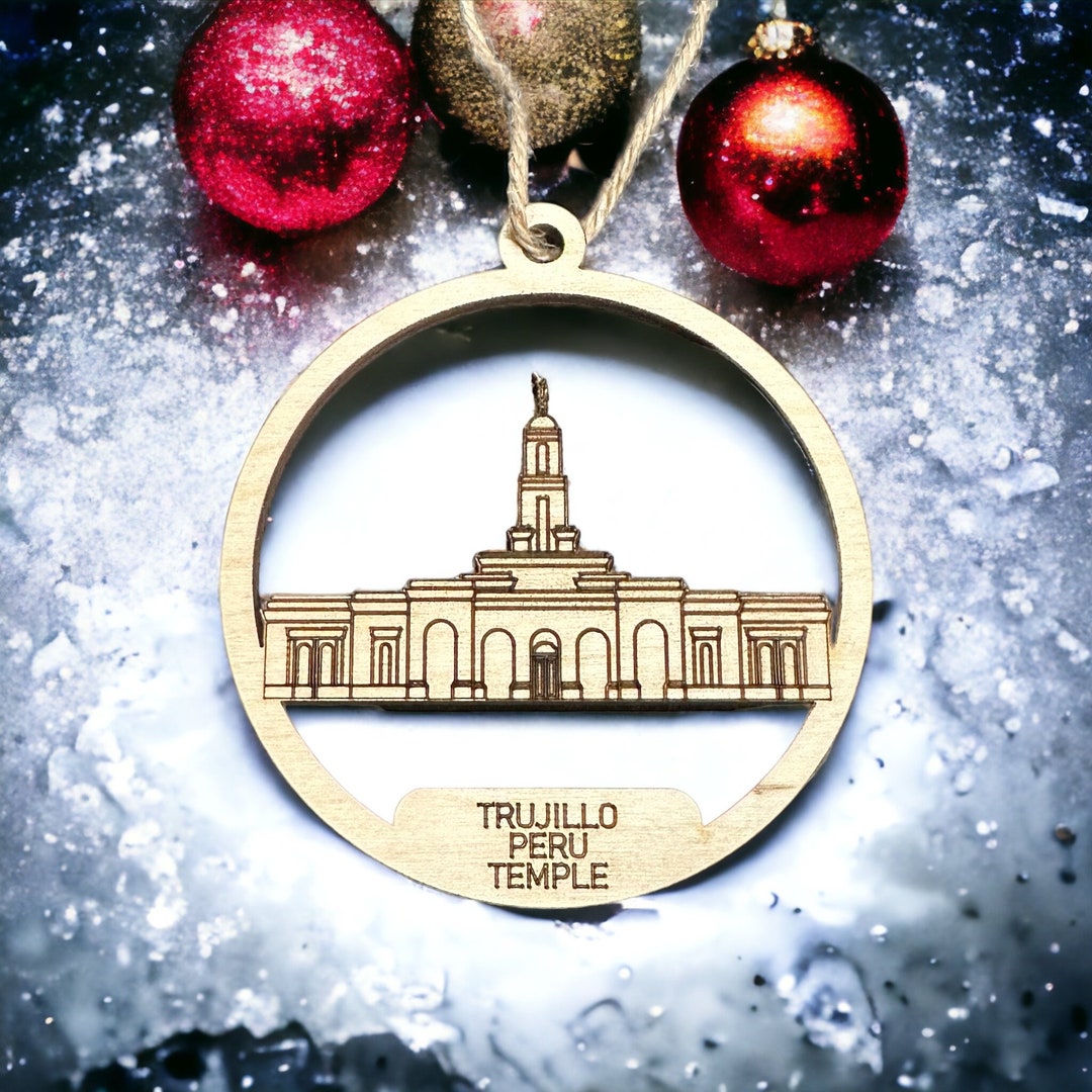 Trujillo Peru Temple Ornament - LDS Gift - Mormon Gift - Missionary ...