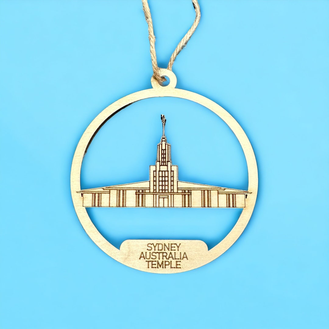 Sydney Australia Temple Ornament - LDS Gift - Mormon Gift - Missionary ...