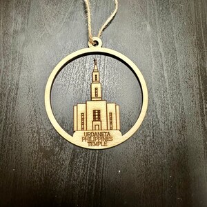 Urdaneta Philippines Temple Ornament - LDS Gift - Mormon Gift ...