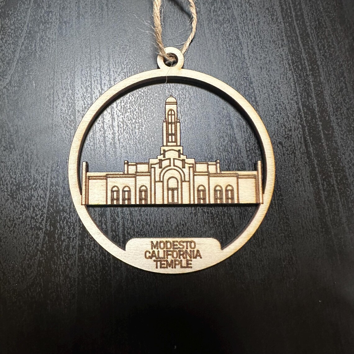 Modesto California Temple Ornament - Mormon Gift - Missionary ...