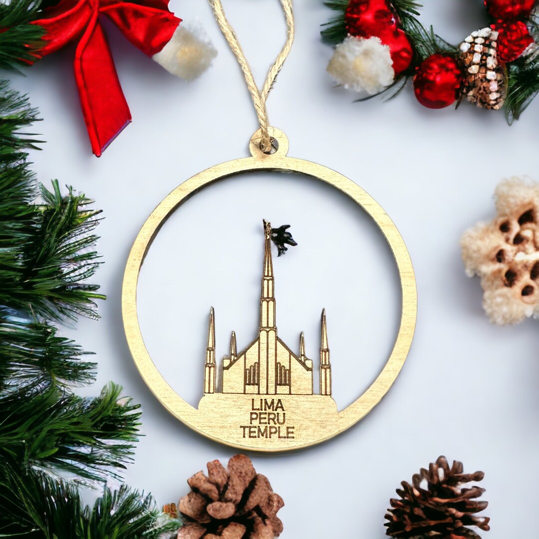 Lima Peru Temple Ornament - LDS Gift - Mormon Gift - Missionary Gift ...