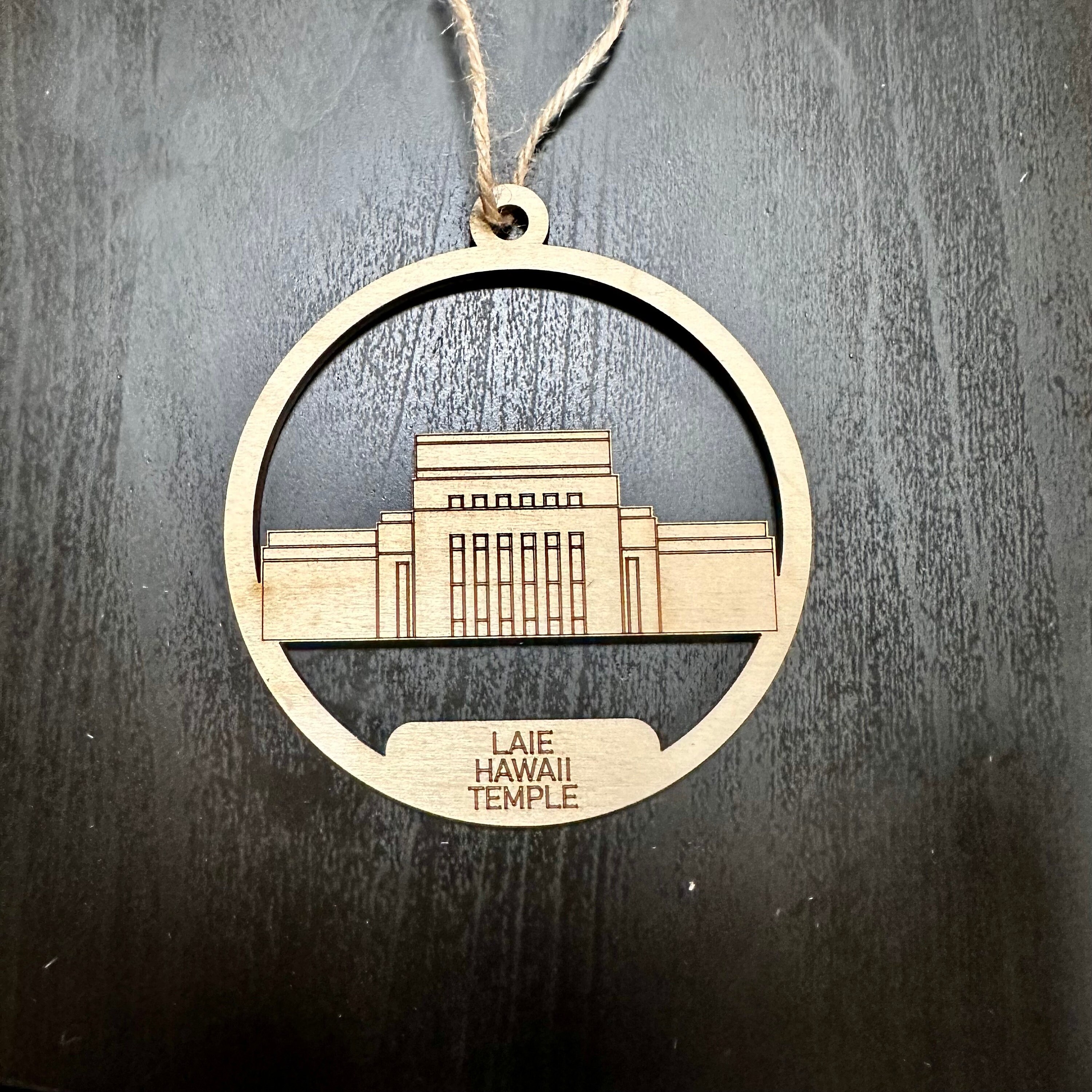 Laie Hawaii Temple Ornament - LDS Gift - Mormon Gift - Missionary Gift ...