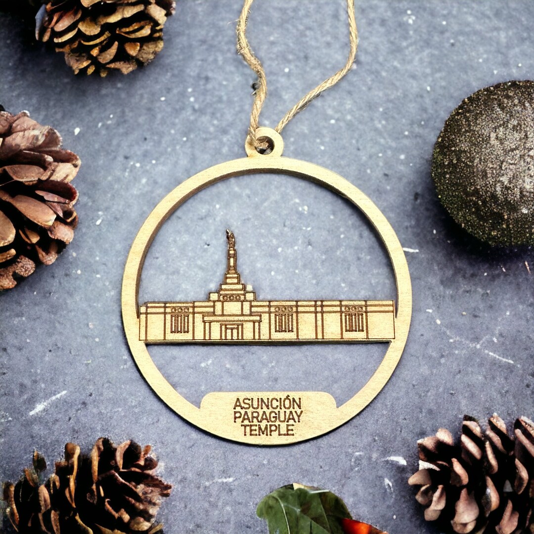 Asunción Paraguay Temple Ornament - LDS Gift - Mormon Gift - Missionary ...