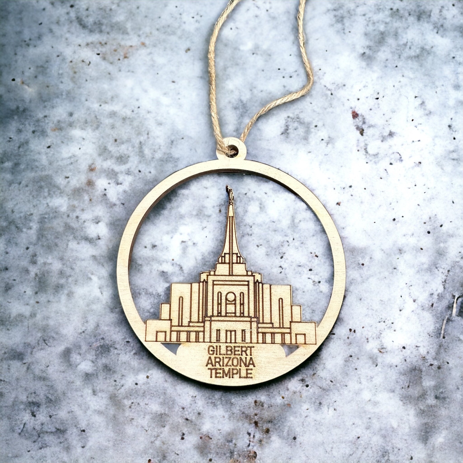 Gilbert Arizona Temple Ornament - LDS Gift - Mormon Gift - Missionary ...